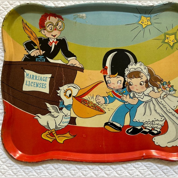 Antique | Other | Antique Metal Trays Set Of 4 | Poshmark